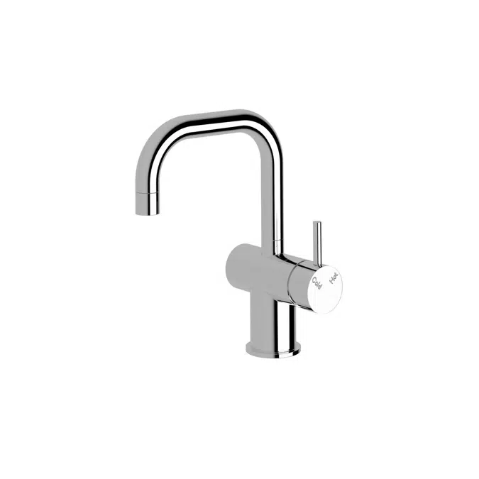 BIM objects - Free download! Sussex Scala Sink Mixer Tap Small Square ...