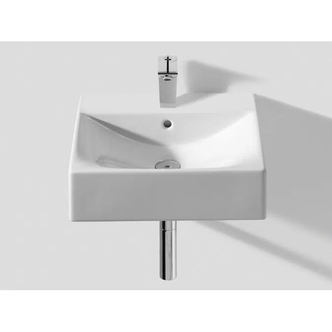 BIM objects - Free download! Roca Diverta 470 Wall/Above Counter Basin ...