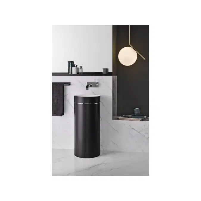 BIM objects - Free download! Alape Unisono Freestanding Basin 400mm Bi ...