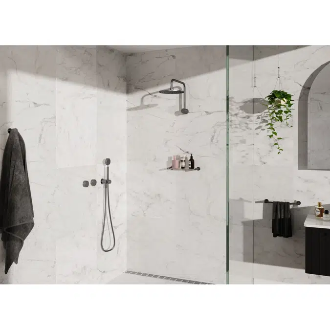 BIM objects - Free download! Milli Mood Edit Hi-Rise Shower Square with ...