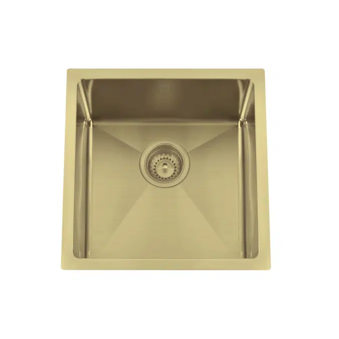 BIM objects - Free download! Memo Zenna Single Bowl Sink Nanoplated ...
