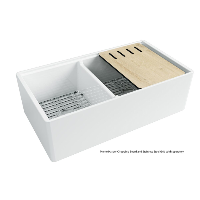 BIM objects - Free download! Memo Harper 1 3/4 Butler Sink Fireclay ...