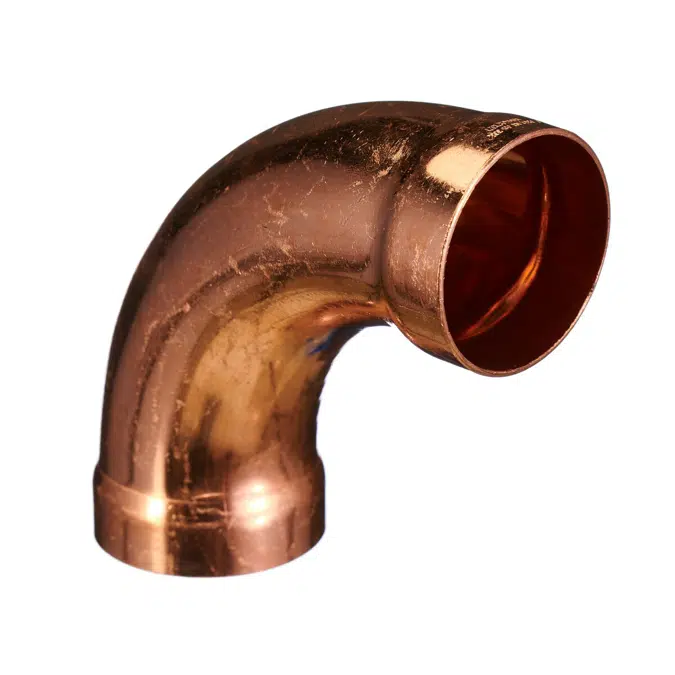 BIM objects - Free download! Ardent Copper Bend High Pressure 50mm x 90 ...