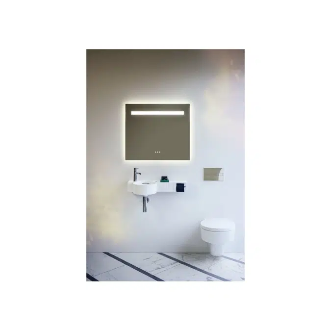 BIM objects - Free download! LAUFEN Val Wall Basin Left Hand Basin 1 ...