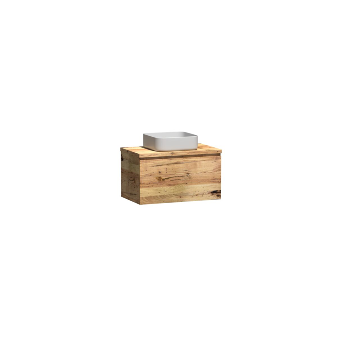 BIM objects - Free download! Kado Arc Timber All Drawer 750 Vanity ...