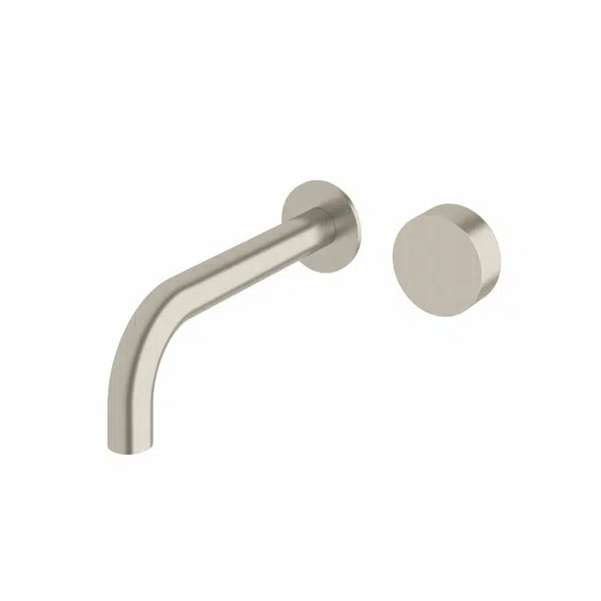 BIM objects - Free download! Milli Pure Progressive Wall Bath Mixer Tap ...
