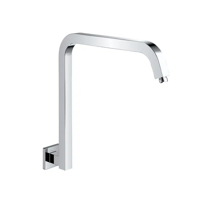 BIM objects - Free download! Mizu Bloc Gooseneck Shower Arm Chrome ...