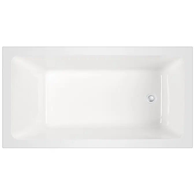 BIM objects - Free download! Posh Domaine Inset Bath 1525 x 800 x 500mm ...