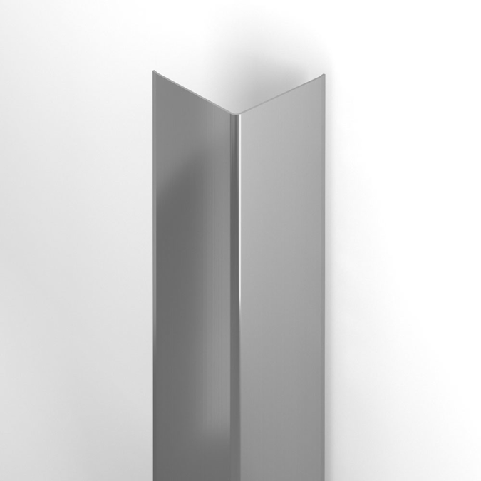 BIM objects - Free download! Stainless Steel Surface Mount Corner Guard ...