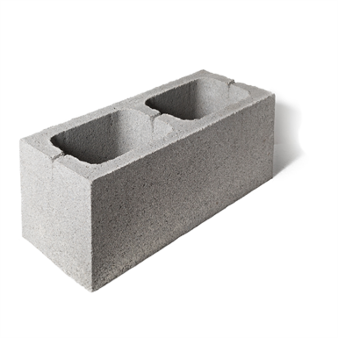 BIM objects - Free download! Concrete Blocks- fair-faced | BIMobject