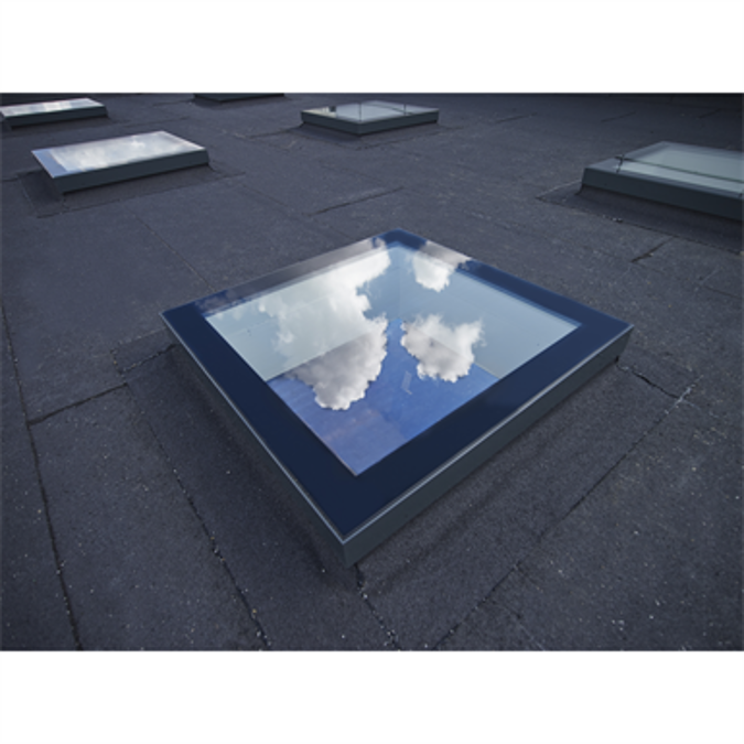BIM objects - Free download! VITRAL SkyVision Fixed Flat Roof Skylights ...