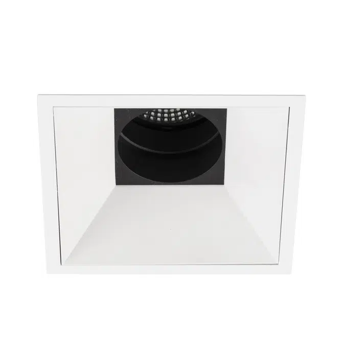 BIM objects - Free download! DEEP78 Downlight square white 60° 2700K ...