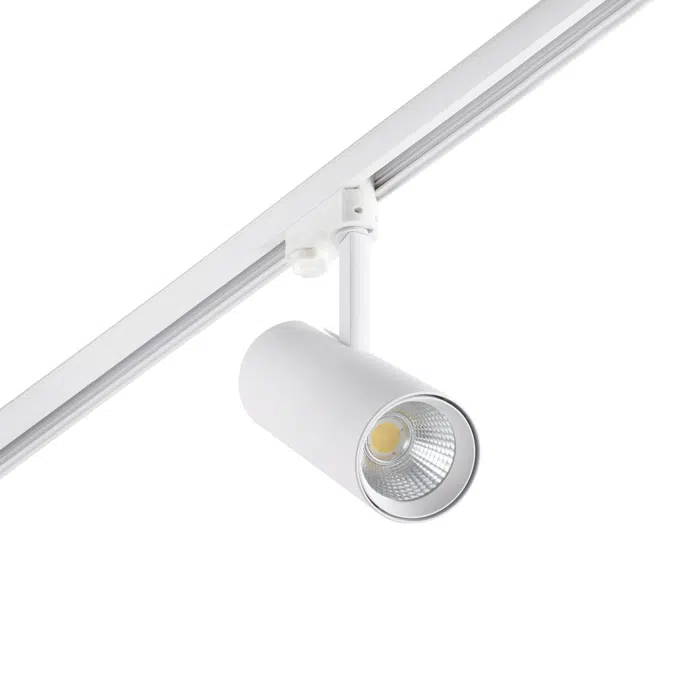 BIM objects - Free download! FUGA LARGE White projector LED FOOD 36W ...