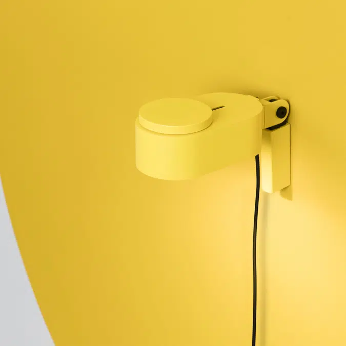 BIM objects - Free download! INVITING Yellow wall lamp | BIMobject