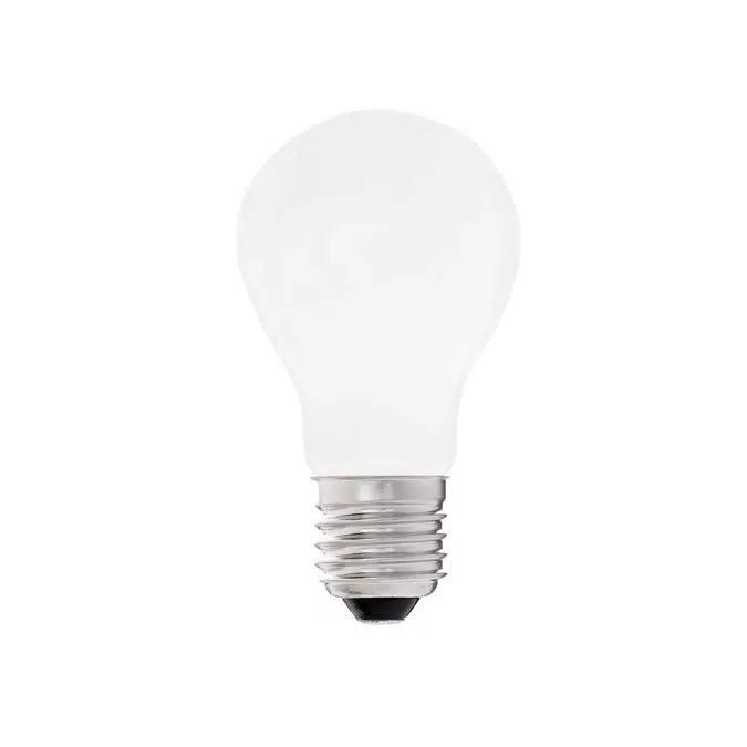 BIM objects - Free download! Bulb A60 MATE LED E27 8W 4000K DIMABLE ...