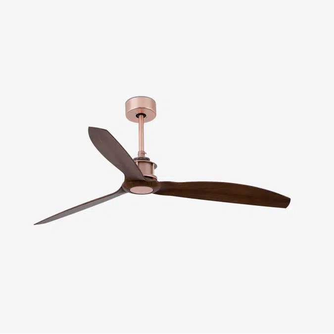 BIM objects - Free download! JUST FAN M Copper/wood fan with DC motor ...