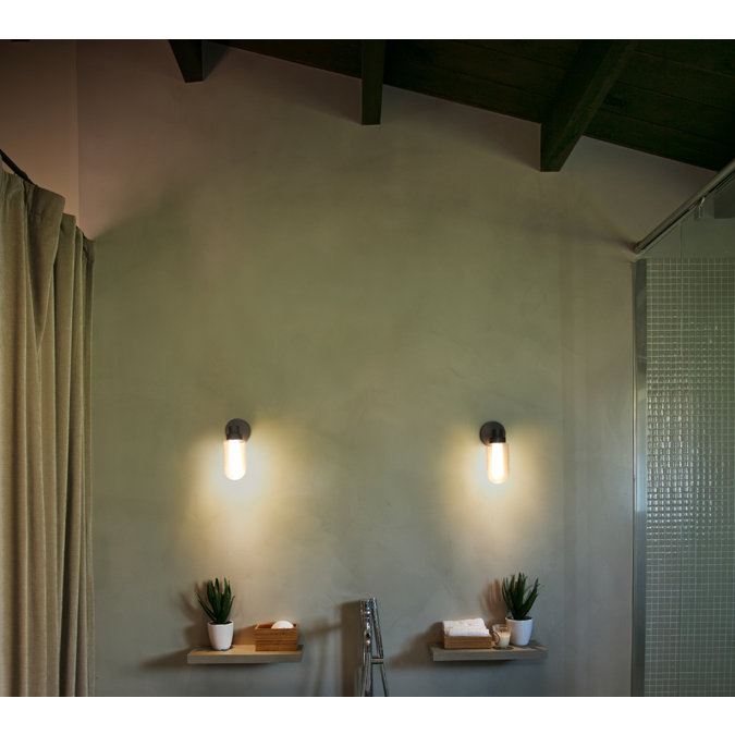 BIM objects - Free download! BRUME LED Anthracite wall lamp | BIMobject