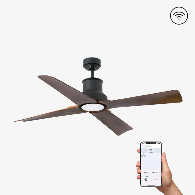 BIM objects - Free download! WINCHE M LED Brown fan DC SMART | BIMobject