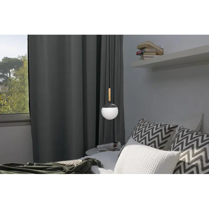 BIM objects - Free download! MINE Grey pendant lamp | BIMobject