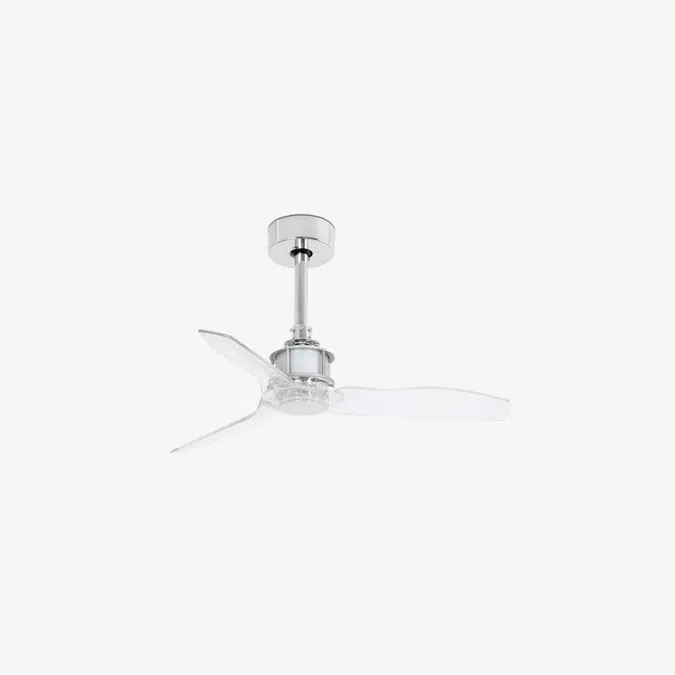 BIM objects - Free download! JUST FAN S Chrome/transparent fan 81cm ...