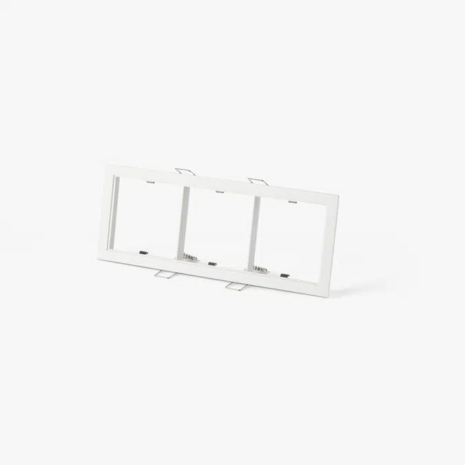 BIM objects - Free download! PODIUM Frame white 3L | BIMobject