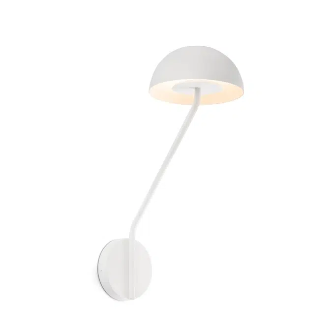 BIM objects - Free download! PURE White wall lamp | BIMobject