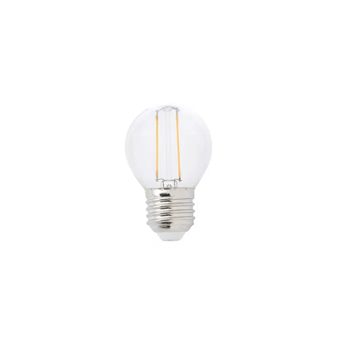 BIM objects - Free download! Bulb G45 FILAMENT E27 LED 2W 2700K | BIMobject
