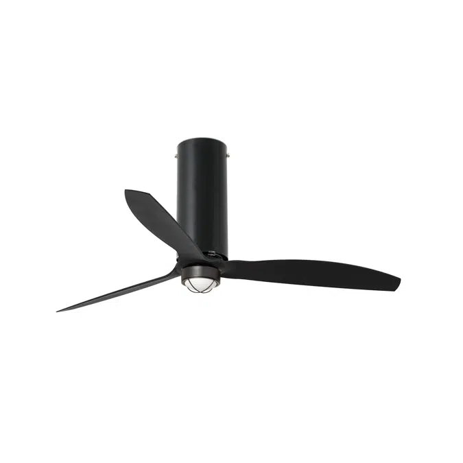 BIM objects - Free download! TUBE FAN M LED Matt black DC SMART | BIMobject