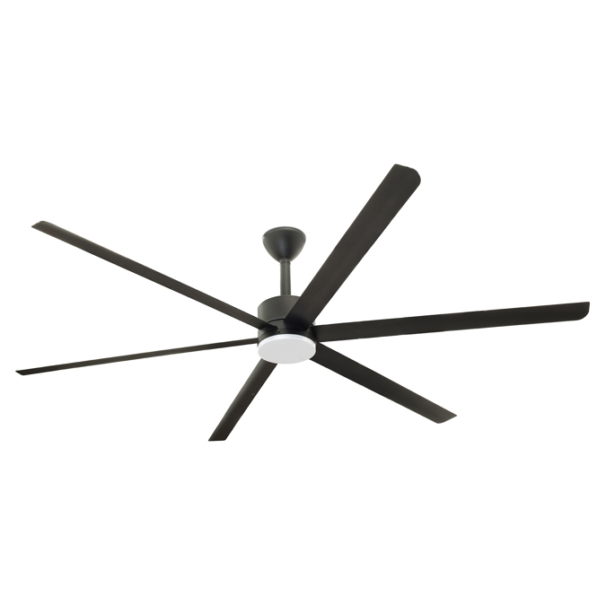 BIM objects - Free download! KHIOS LED Dark ceiling fan | BIMobject