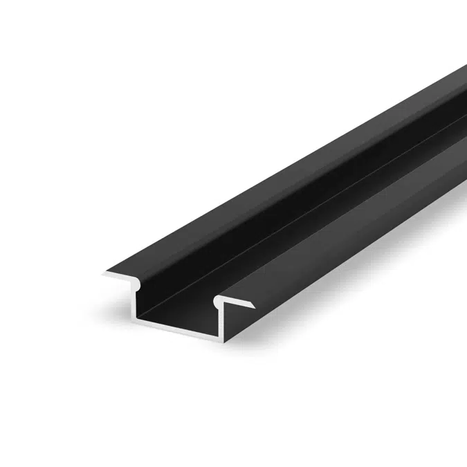 BIM objects - Free download! Profile downlight 8mm black 2M | BIMobject
