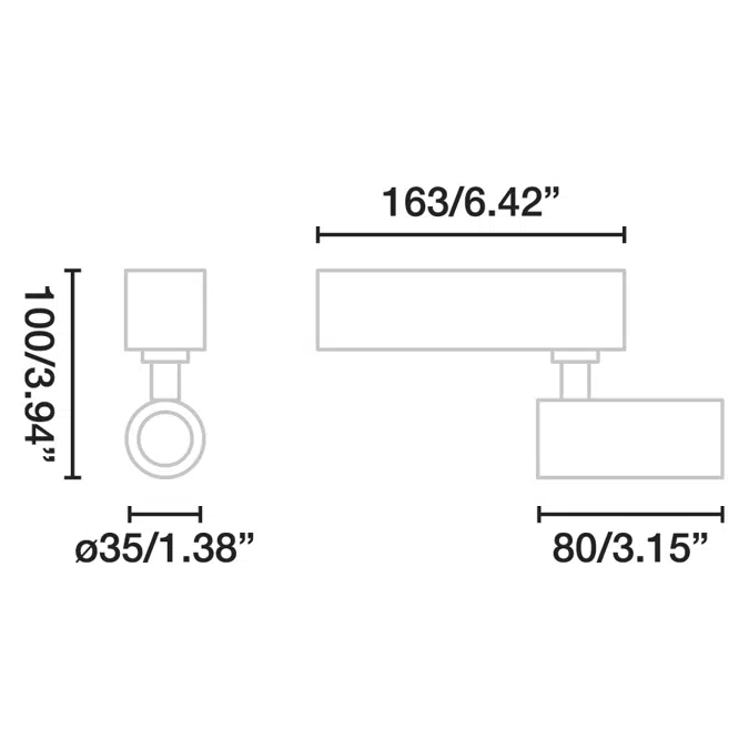 Objetos BIM - ¡Descarga gratis! NESO HOLE 5W 2700K 40 grados DALI ...