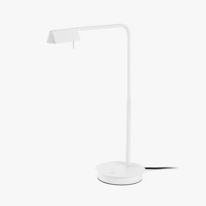 BIM objects - Free download! ACADEMY White table lamp | BIMobject