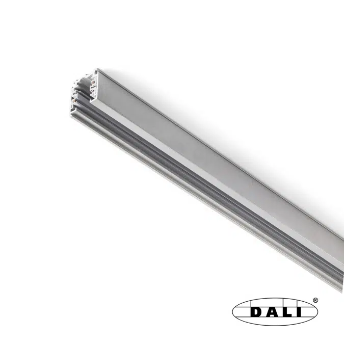 BIM objects - Free download! GREY DALI UNIVERSAL TRACK 1m | BIMobject