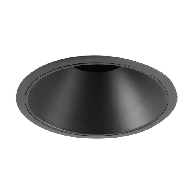 BIM objects - Free download! DEEP60 Downlight round black 15° 2700K ...