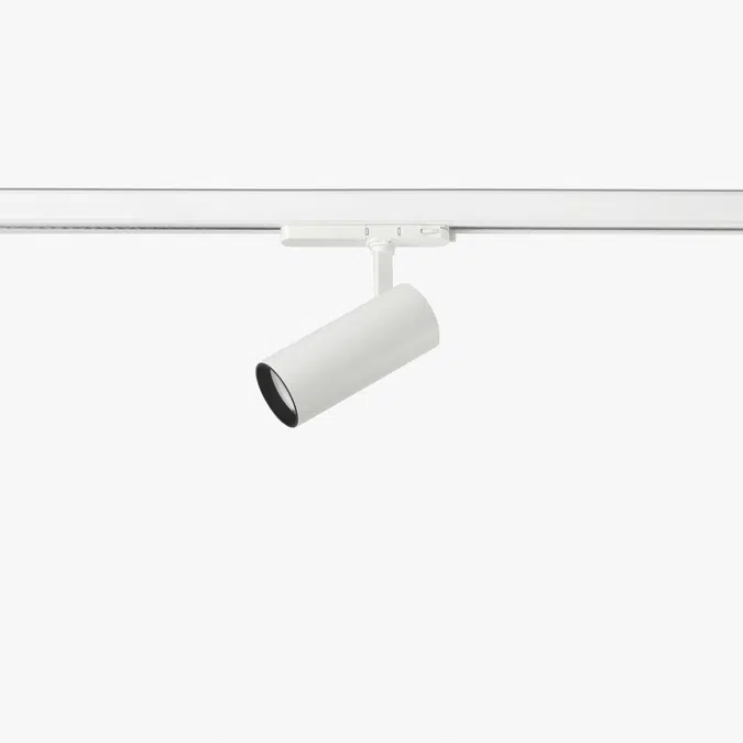 BIM objects - Free download! FOST TRACK white projector Ø70 43W 18 ...