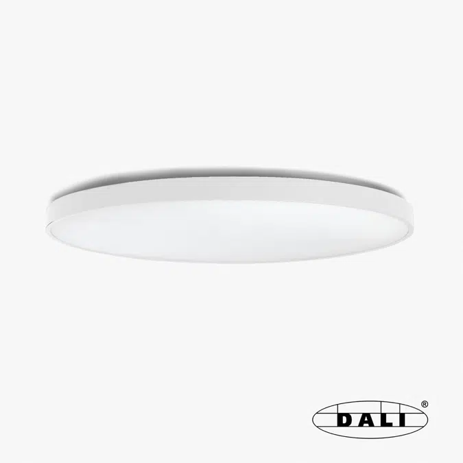 Objetos BIM - ¡Descarga gratis! DOMIO superficie blanco Ø1000 95W ...