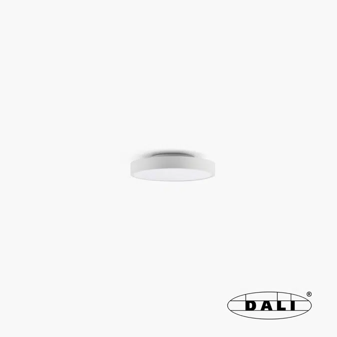 BIM objects - Free download! DOMIO white surface Ø400 36W prismatic ...