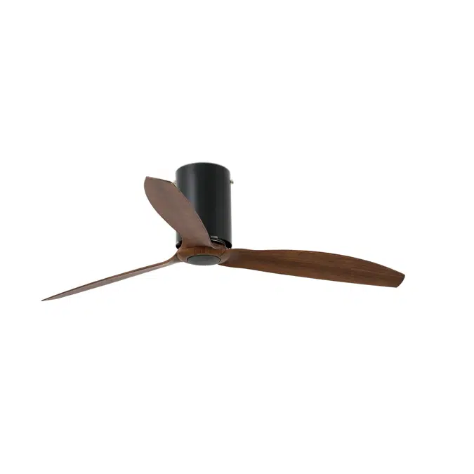 BIM objects - Free download! MINI TUBE FAN Matt black/wood FAN M DC ...