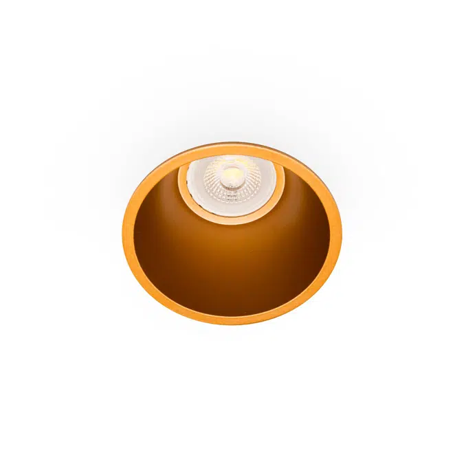 BIM objects - Free download! FRESH Gold downlight GU10 | BIMobject