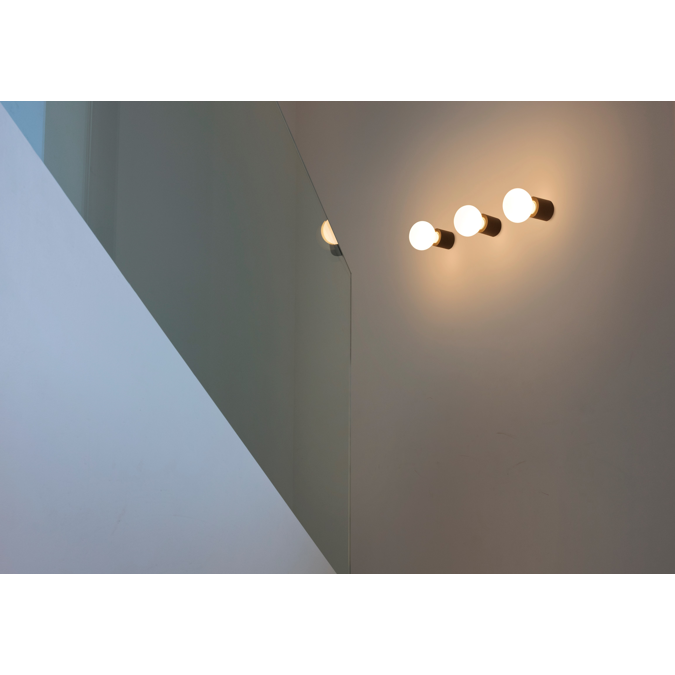Objetos Bim - Download gratuito TEN Matt black wall lamp | BIMobject
