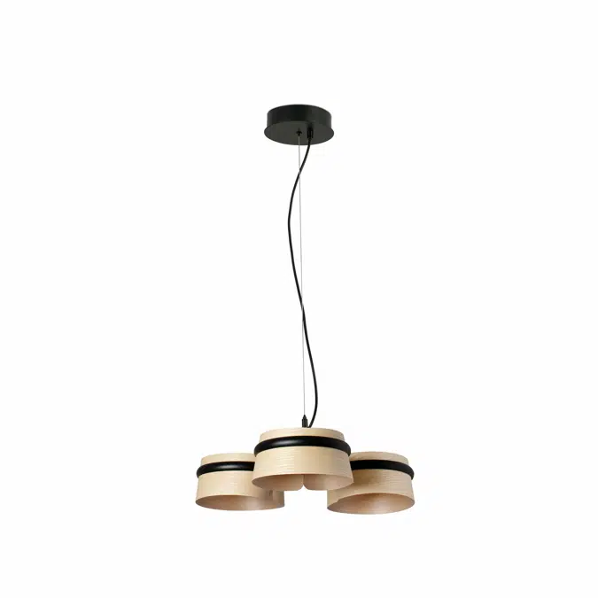 BIM objects - Free download! LOOP Ash tree pendant lamp | BIMobject