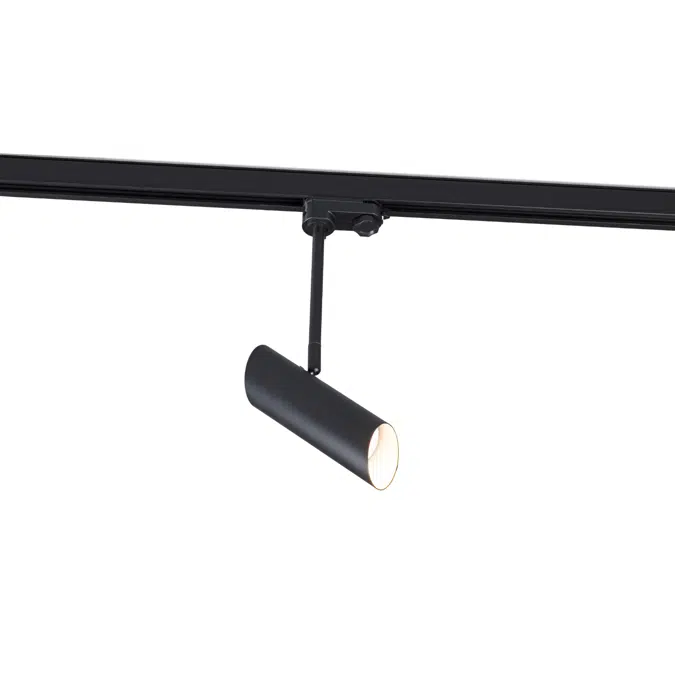 BIM objects - Free download! LINK Black track projector | BIMobject