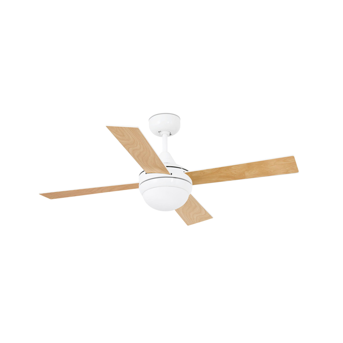 BIM objects - Free download! MINI ICARIA White ceiling fan | BIMobject