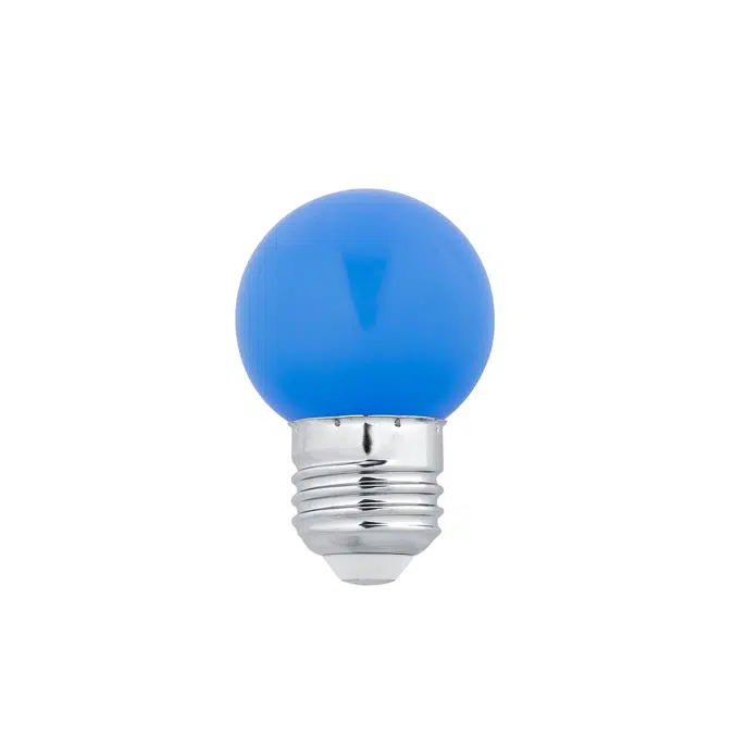 BIM objects - Free download! Bulb G45 BLUE E27 1W LED | BIMobject