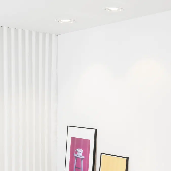 Objetos BIM - ¡Descarga gratis! OPTIC Empotrable blanco LED CRI95 24 ...