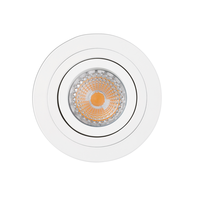 BIM objects - Free download! RADÓN-R White recessed lamp | BIMobject