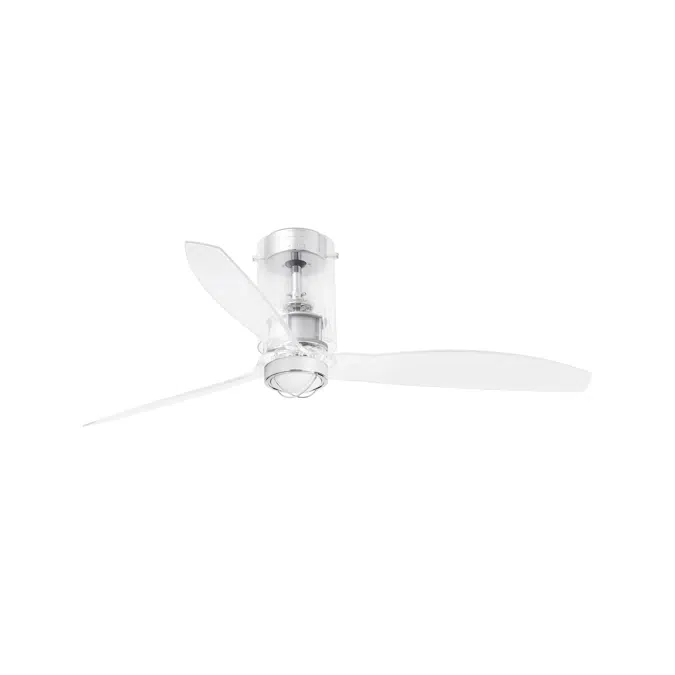 BIM objects - Free download! MINI TUBE FAN LED Transparent ceiling FAN ...