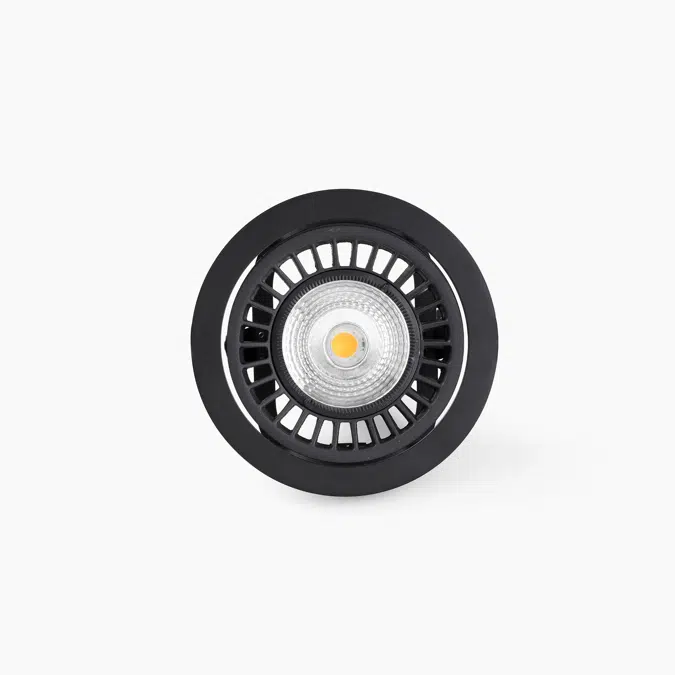 BIM objects - Free download! OPTIC Black downlight LED CRI95 24/36W ...