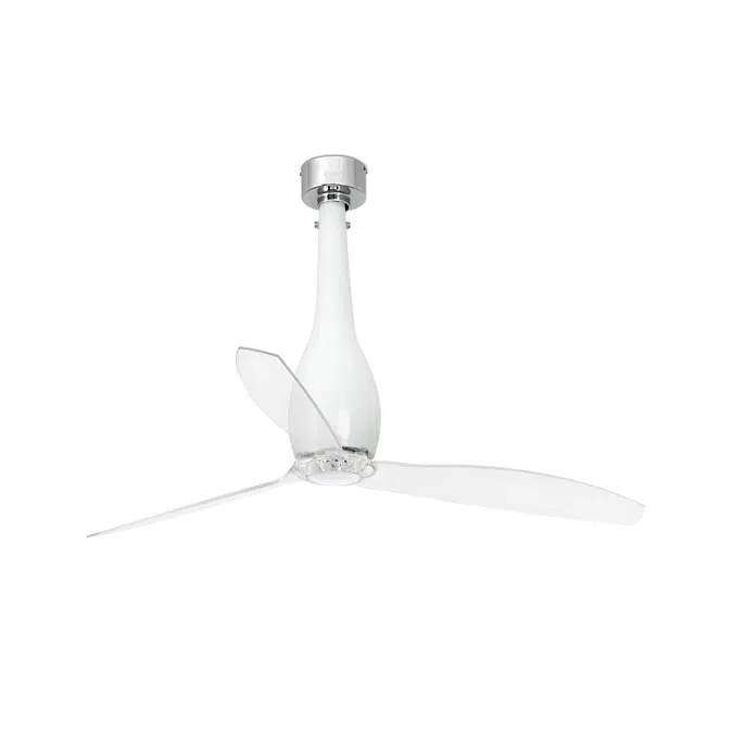 BIM objects - Free download! ETERFAN M Shiny white/transparent fan DC ...