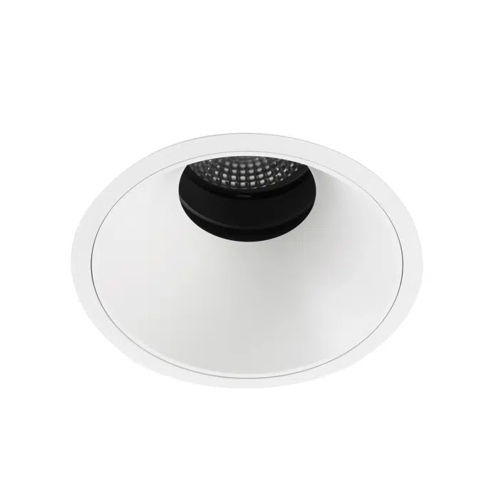 BIM objects - Free download! DEEP60 Downlight round white 60° 3000K ...